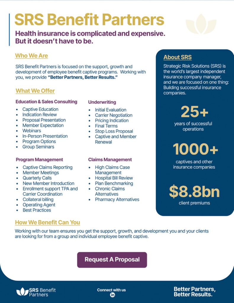 SRS Benefit Partners | Strategic Risks