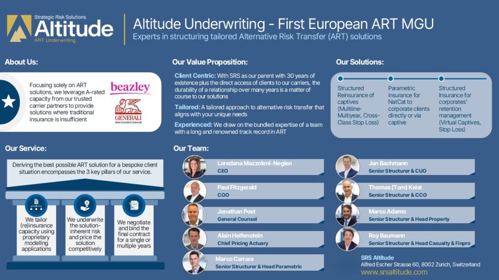 SRS Altitude Fact Sheet | Strategic Risks